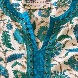 Westside | Tops | Westside V Neck Tunic Top Lightweight 0 Cotton | Poshmark